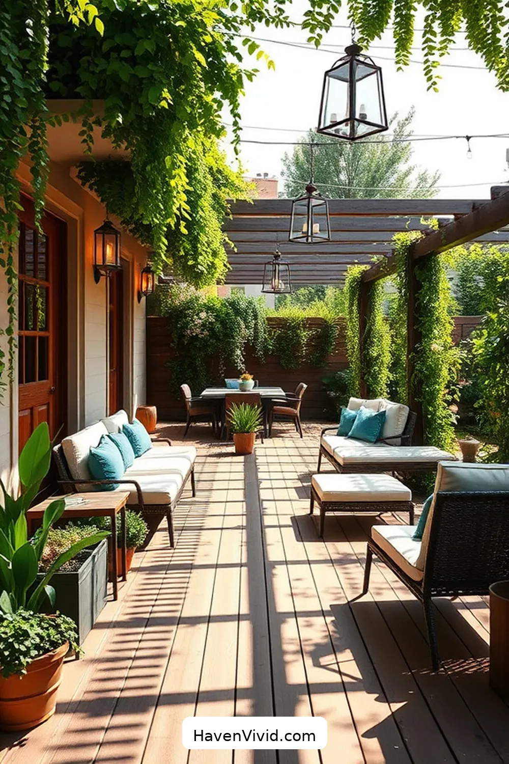 12 Ways to Create a Glamorous Outdoor Patio Using Recycled Wood - Haven ...