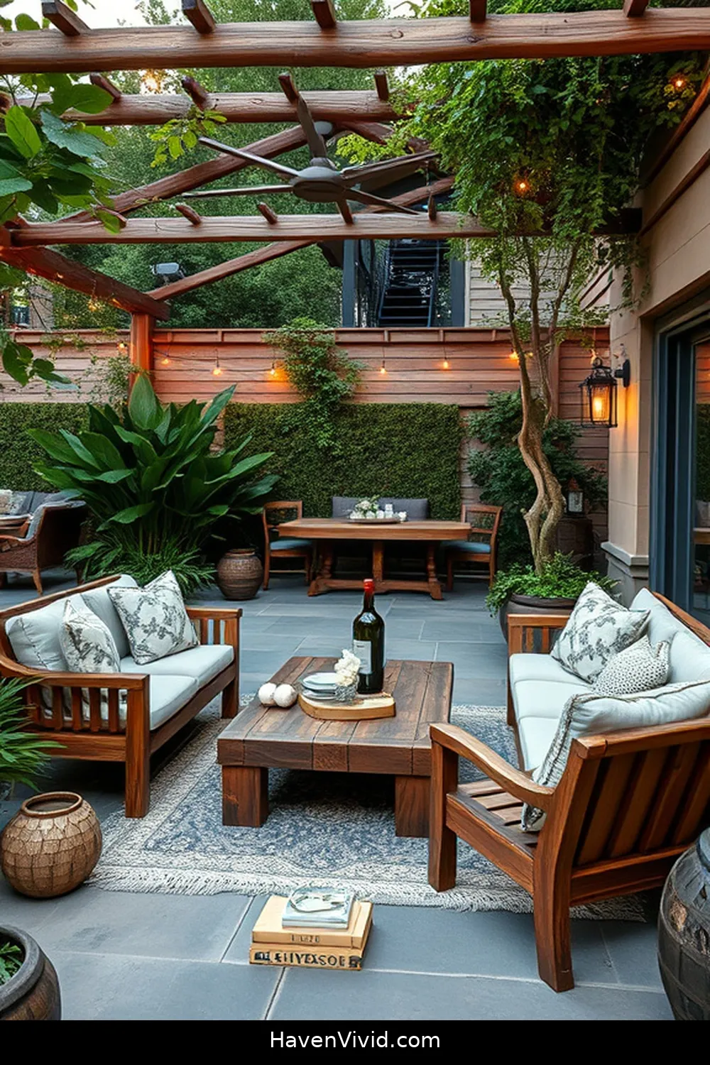 12 Ways to Create a Glamorous Outdoor Patio Using Recycled Wood - Haven ...