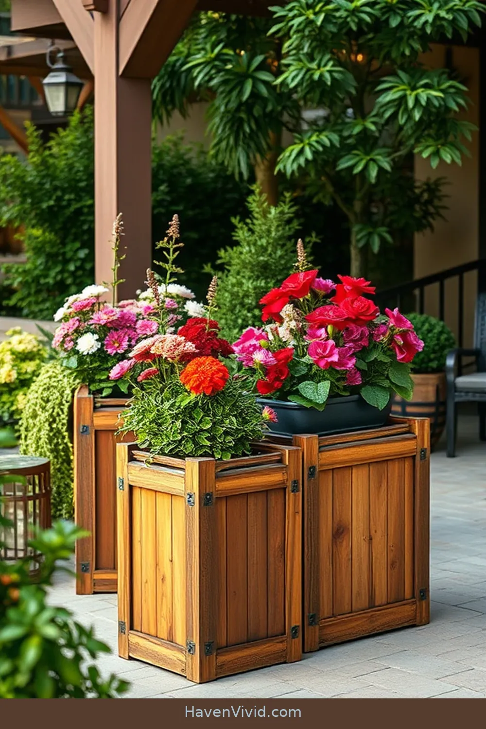 12 Ways to Create a Glamorous Outdoor Patio Using Recycled Wood - Haven ...