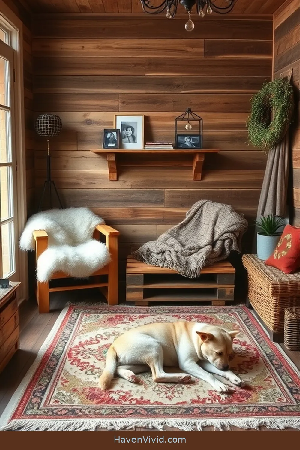 17 Ways to Create a Farmhouse Living Library Using Recycled Wood ...