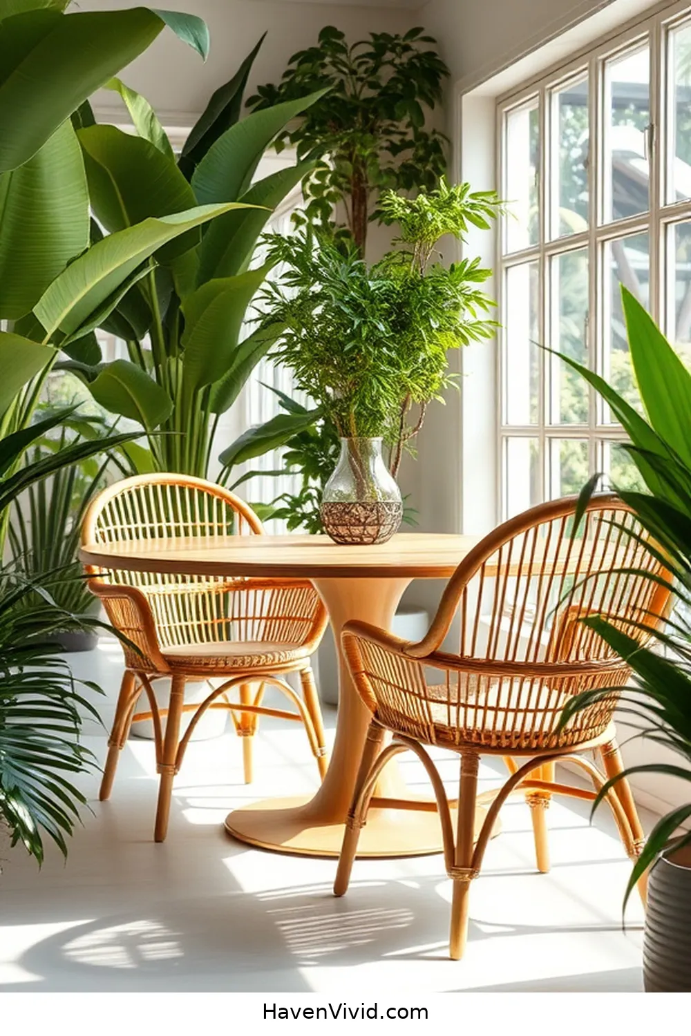 20 Stylish Ways to Use Bamboo in Your Urban Dining Room - Haven Vivid