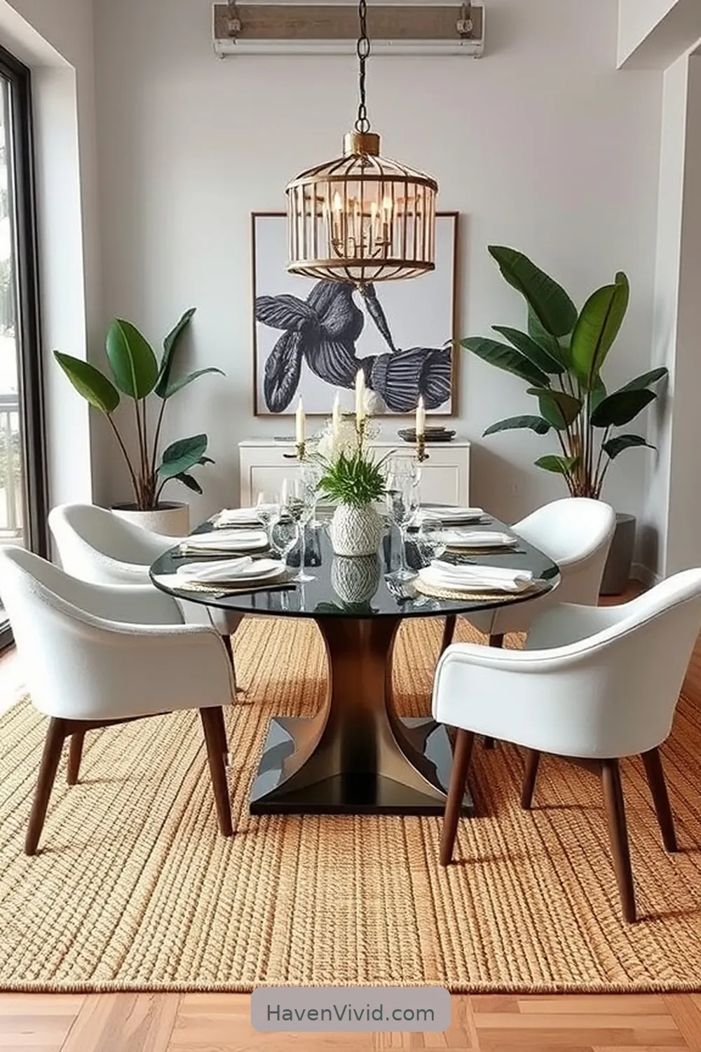 20 Stylish Ways to Use Bamboo in Your Urban Dining Room - Haven Vivid