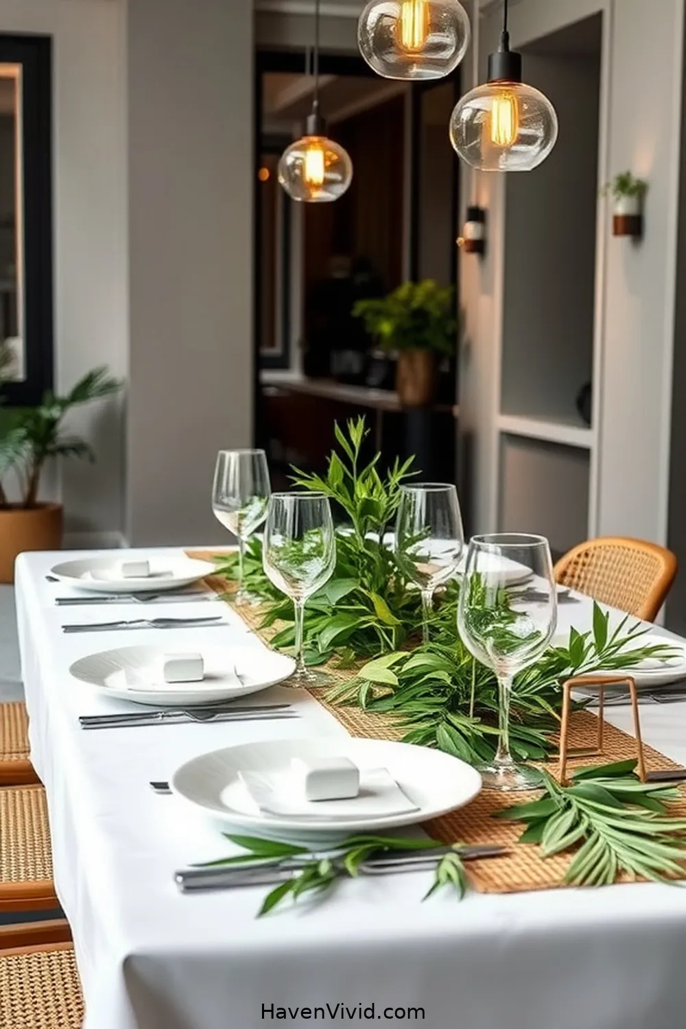 20 Stylish Ways to Use Bamboo in Your Urban Dining Room - Haven Vivid