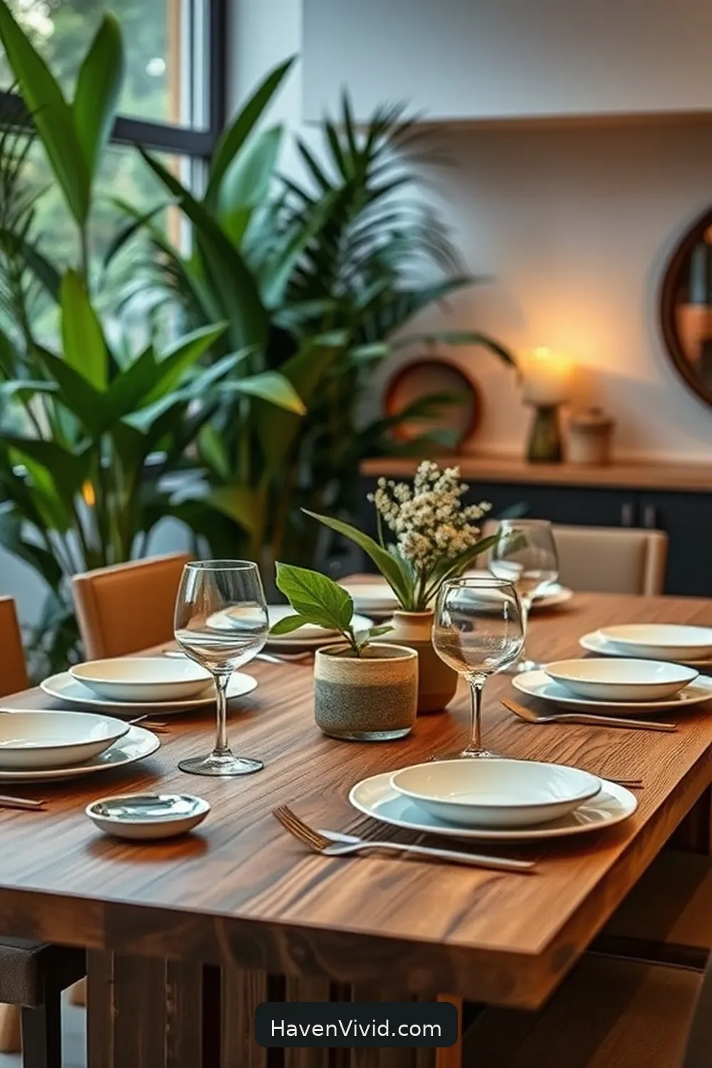 20 Stylish Ways to Use Bamboo in Your Urban Dining Room - Haven Vivid