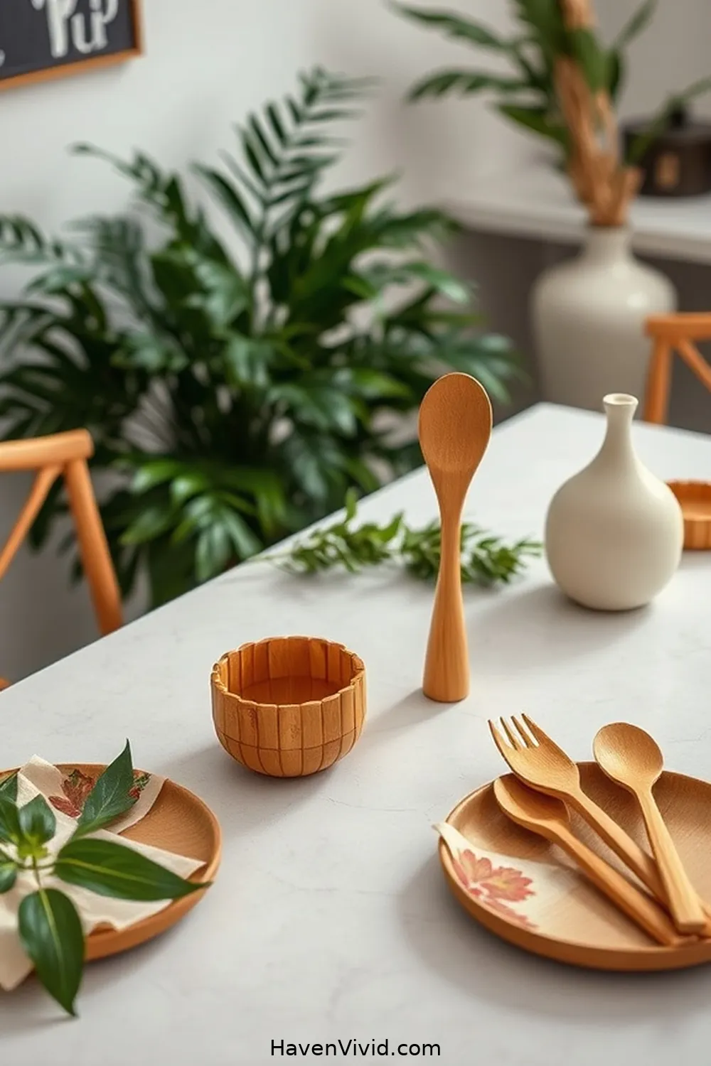 20 Stylish Ways to Use Bamboo in Your Urban Dining Room - Haven Vivid