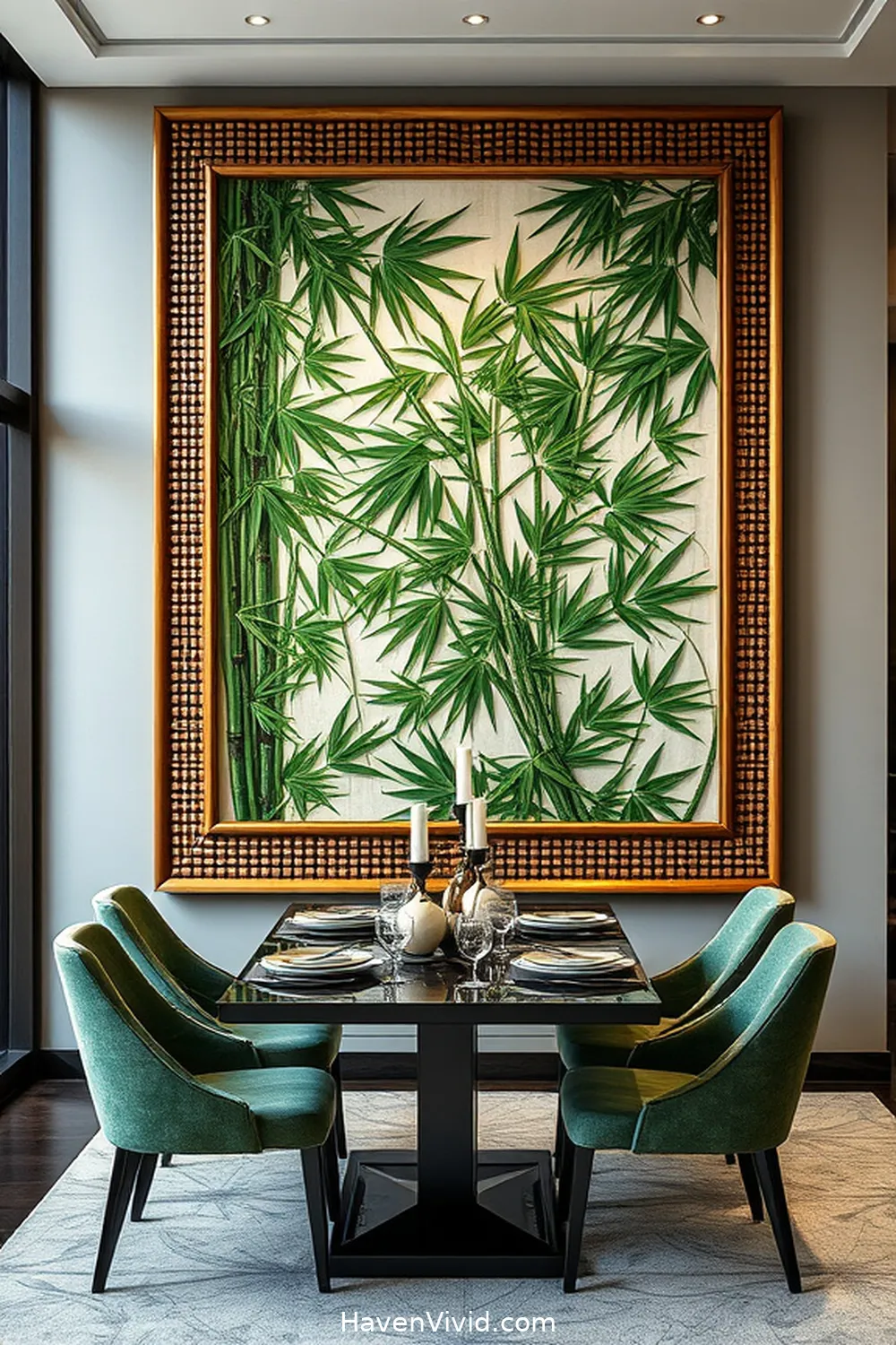 20 Stylish Ways to Use Bamboo in Your Urban Dining Room - Haven Vivid